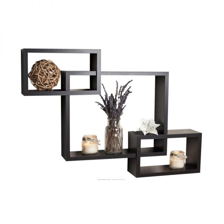 Floating Nesting Square Racks Unit - Purple & White